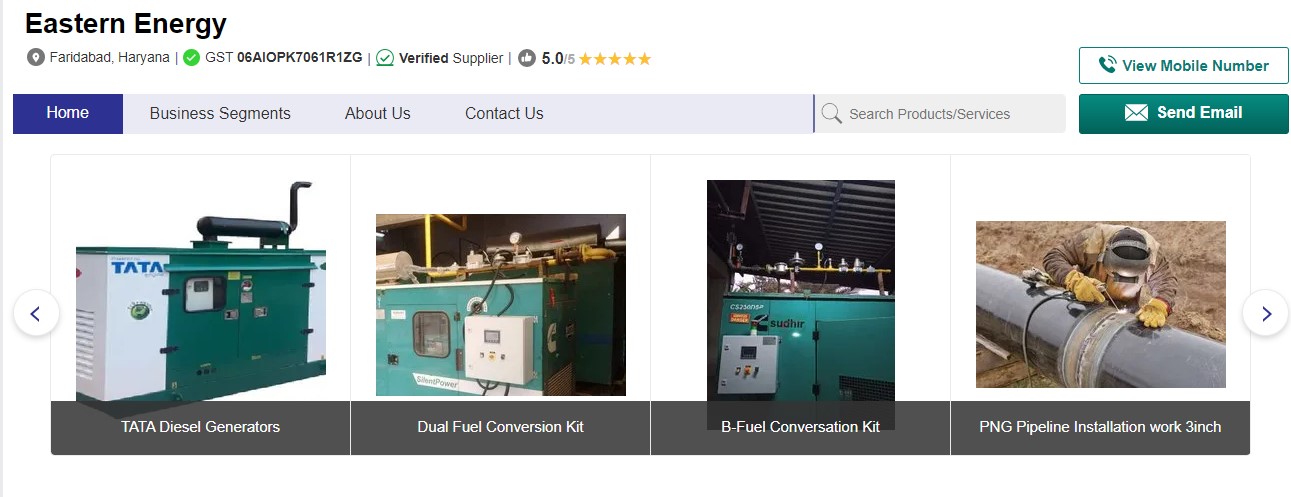 Dual Fuel Manufacturing Companies in India (Dual Fuel For Dg Set)