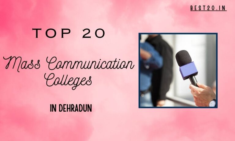 Top 20 Mass Communication Colleges in Dehradun